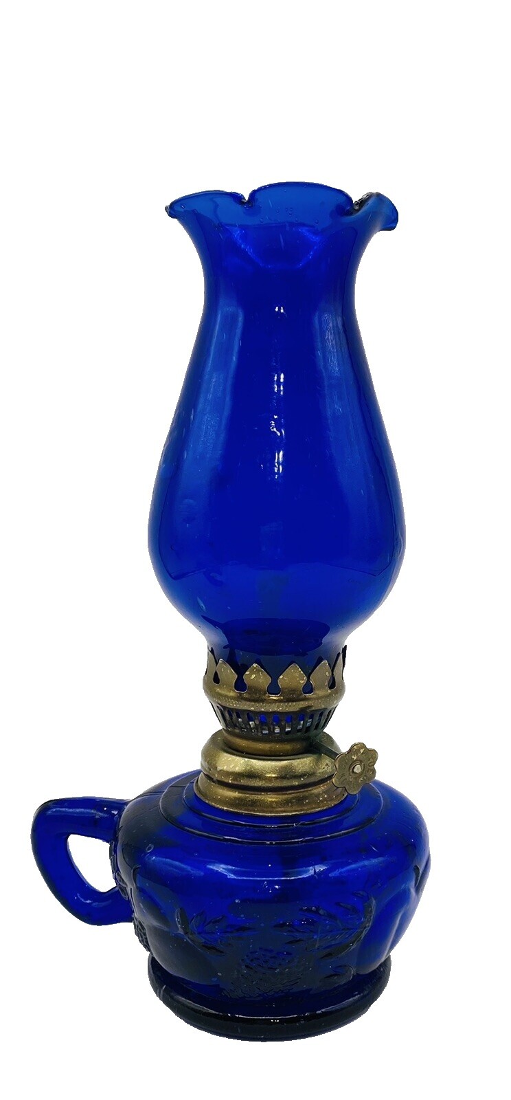 Cobalt Blue Oil Lamp | eBay