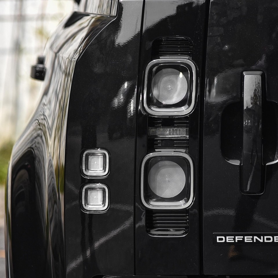 2PCS Smoked Tail Light Brake Rear Lamp For Land Rover Defender 110 90 ...