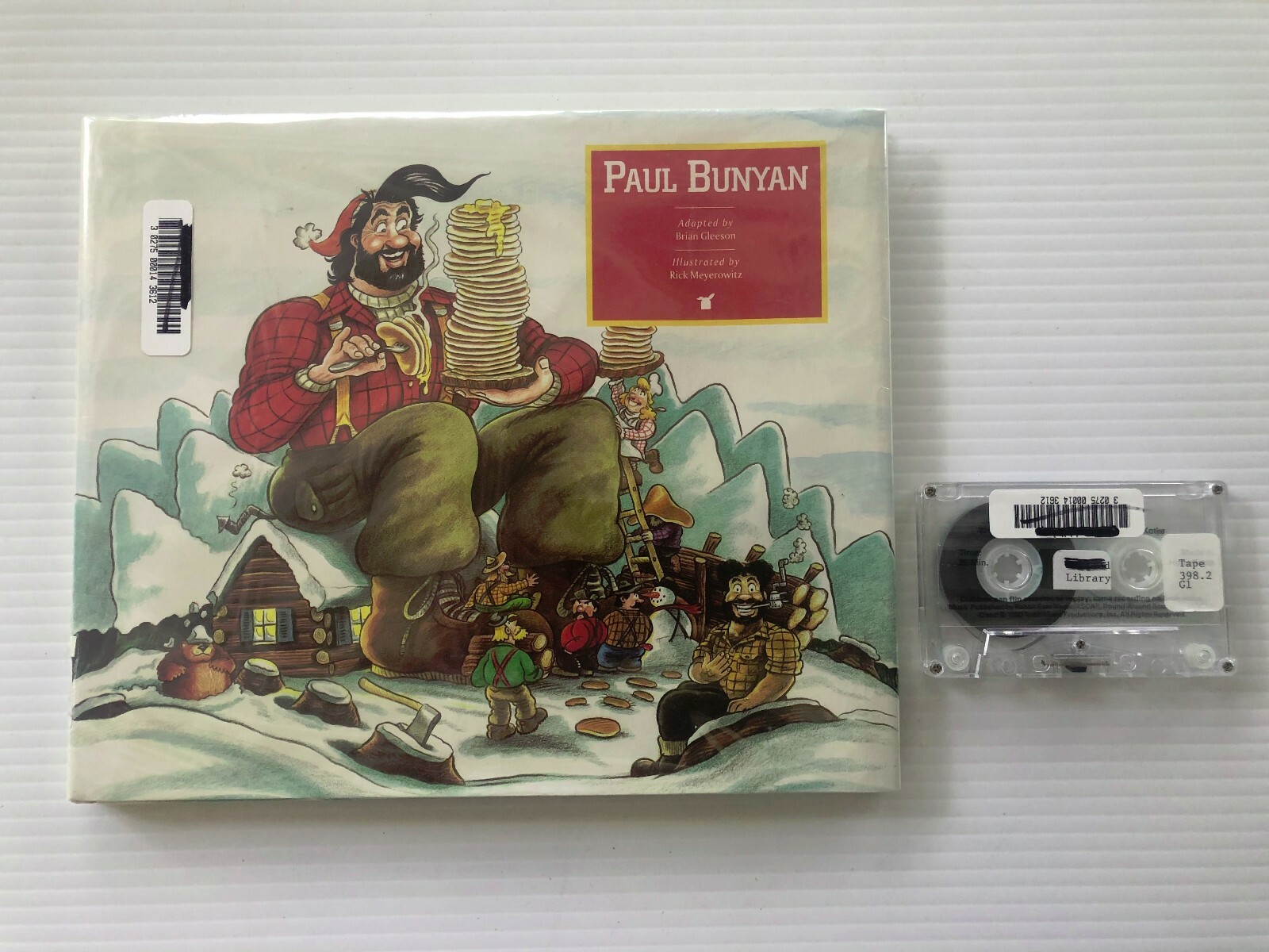 Paul Bunyan adaped by Brian Gleeson with Read Along Cassette Used 1991 ...