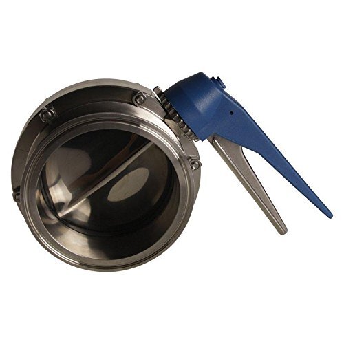 Butterfly Valve 5000 | Tri Clamp 4 inch Trigger Handle - Stainless ...