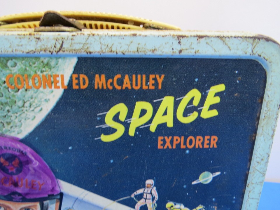 1960 Aladdin Space Explorer Ed McCauley Lunch Box - * Vintage ...