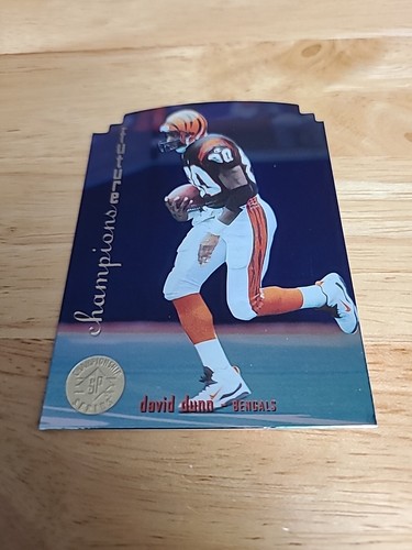1995 Upper Deck SP Championship Die Cuts #15 David Dunn Rookie Bengals ...