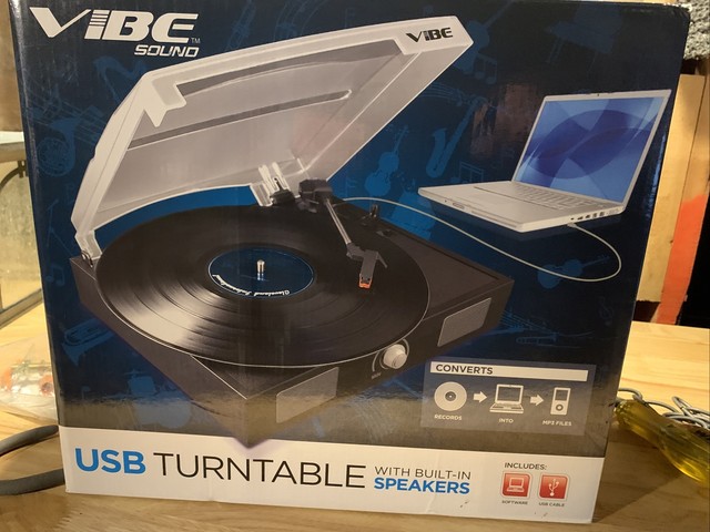 Vibe sound usb turntable transfer records to itunes - rewalynx