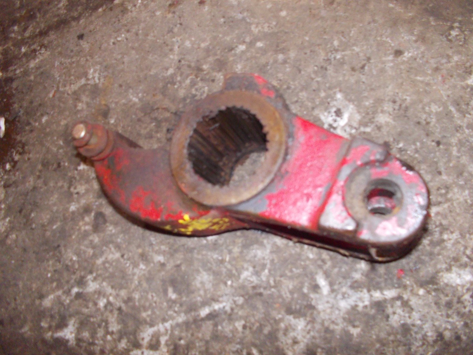 Farmall 504 Utility IH Tractor draft control mounting bracket | eBay