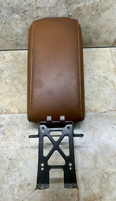 02-10 Lexus SC430 Center Storage Console Lid Armrest Leather Saddle ...