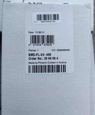 Phoenix Contact EMD-FL-3V-400 2866064 Monitoring Relay | eBay