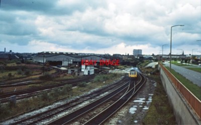PHOTO OLDHAM MUMPS RAILWAY STATION AERIAL VIEW 1978 | eBay.de