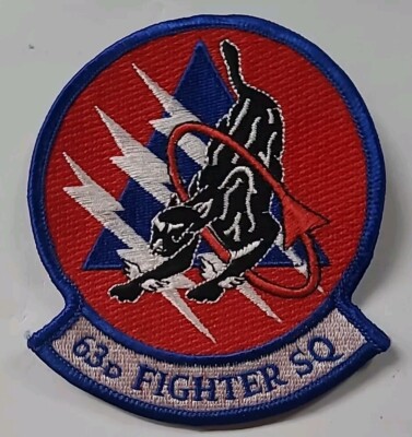 USAF 63rd FIGHTER Squadron 56th Operations Group PANTHERS Patch | eBay