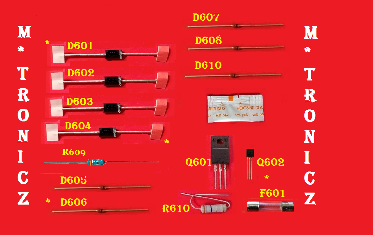 EMERSON 19MF330B/F7 LC190EM1 POWER SUPPLY BA01N4F0101 1 REPAIR KIT | eBay