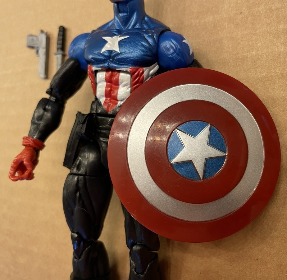 Marvel Legends lot Bucky Cap/Captain America & Sharon Carter, loose ...