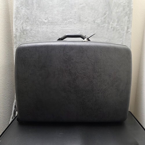 Vintage Samsonite Series 3600 Gray Black Hard Shell Suitcase Luggage ...