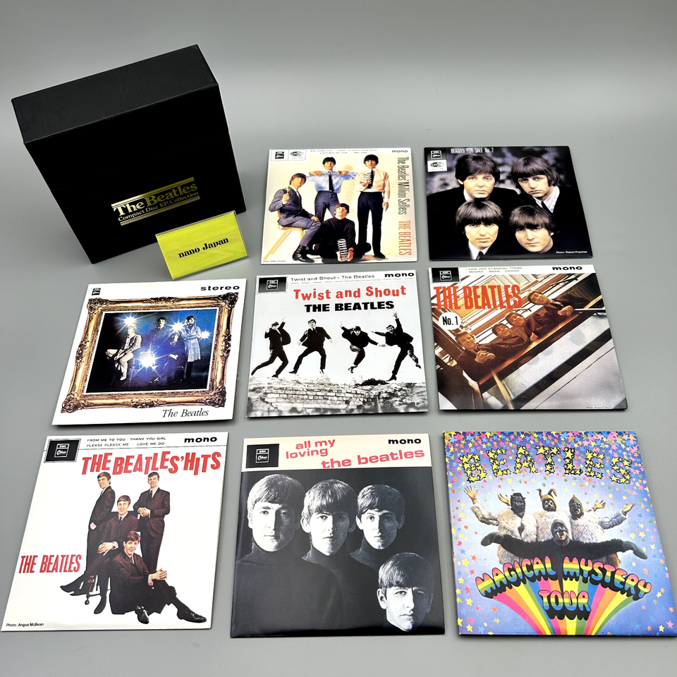 The Beatles Compact Disc EP Collection Box CDs Japan edition EMI 1992 ...