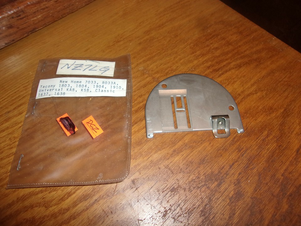 NEW NEEDLE THROAT PLATE NEW HOME 7033, 8033A, TACONY 1803, 1804, 1904 ...
