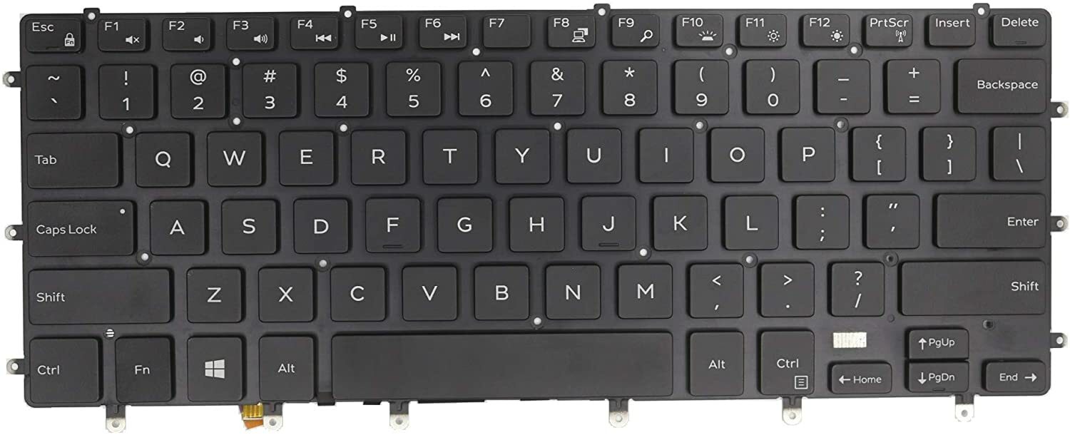 US Backlit Keyboard for Dell XPS 15 7590 Precision 5540 M5540 | eBay