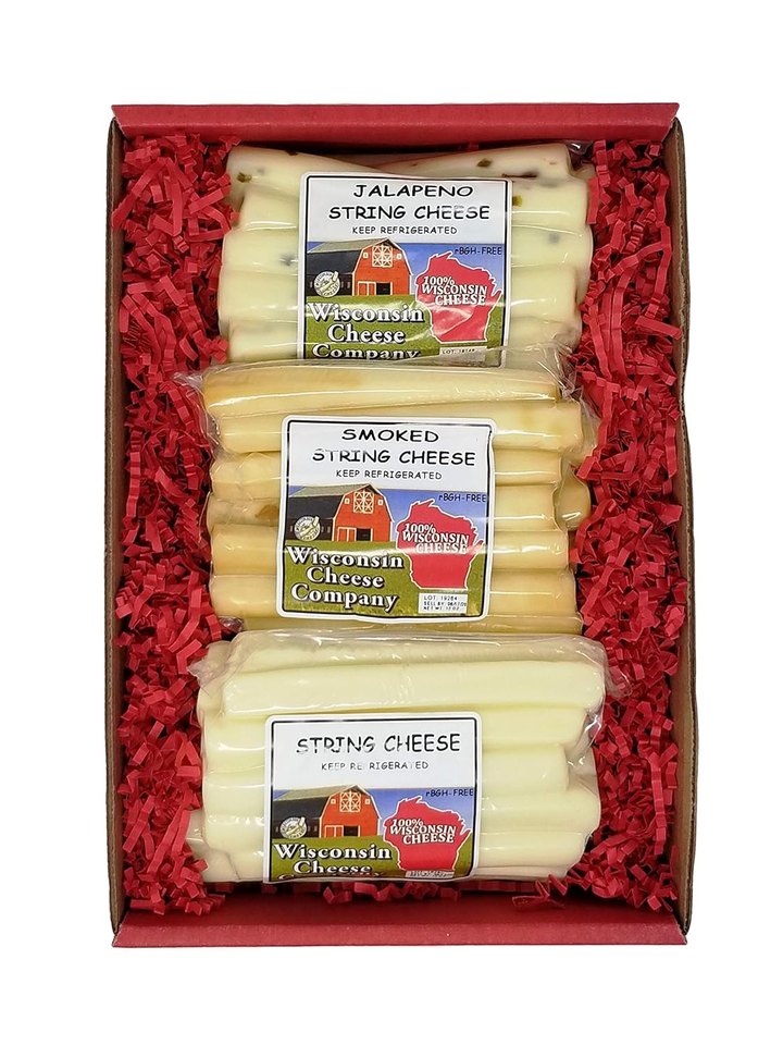 Wisconsin Classic String Cheese Assortment Gift Set 7445032618633| eBay