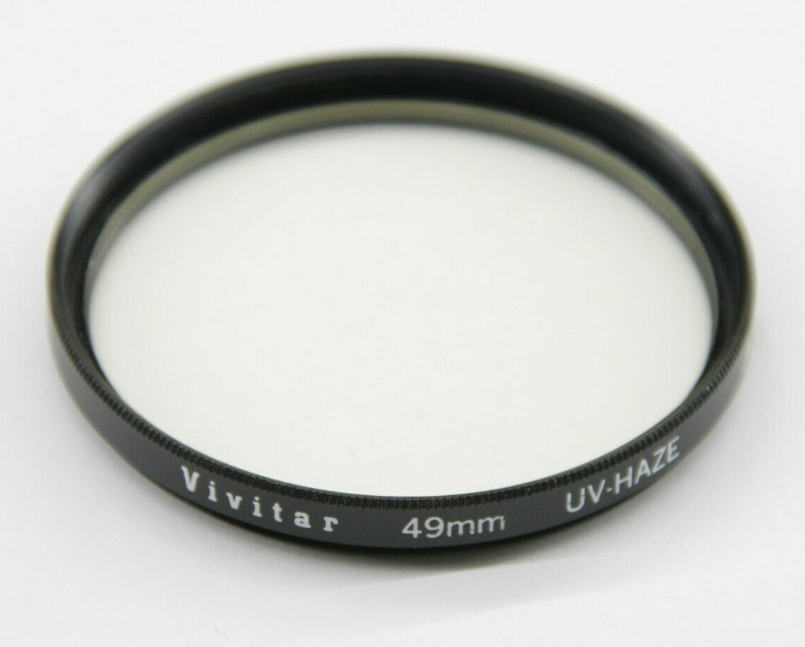 Vivitar - 49mm UV-Haze Lens Filter - Fair Glass - Used - W654 | eBay