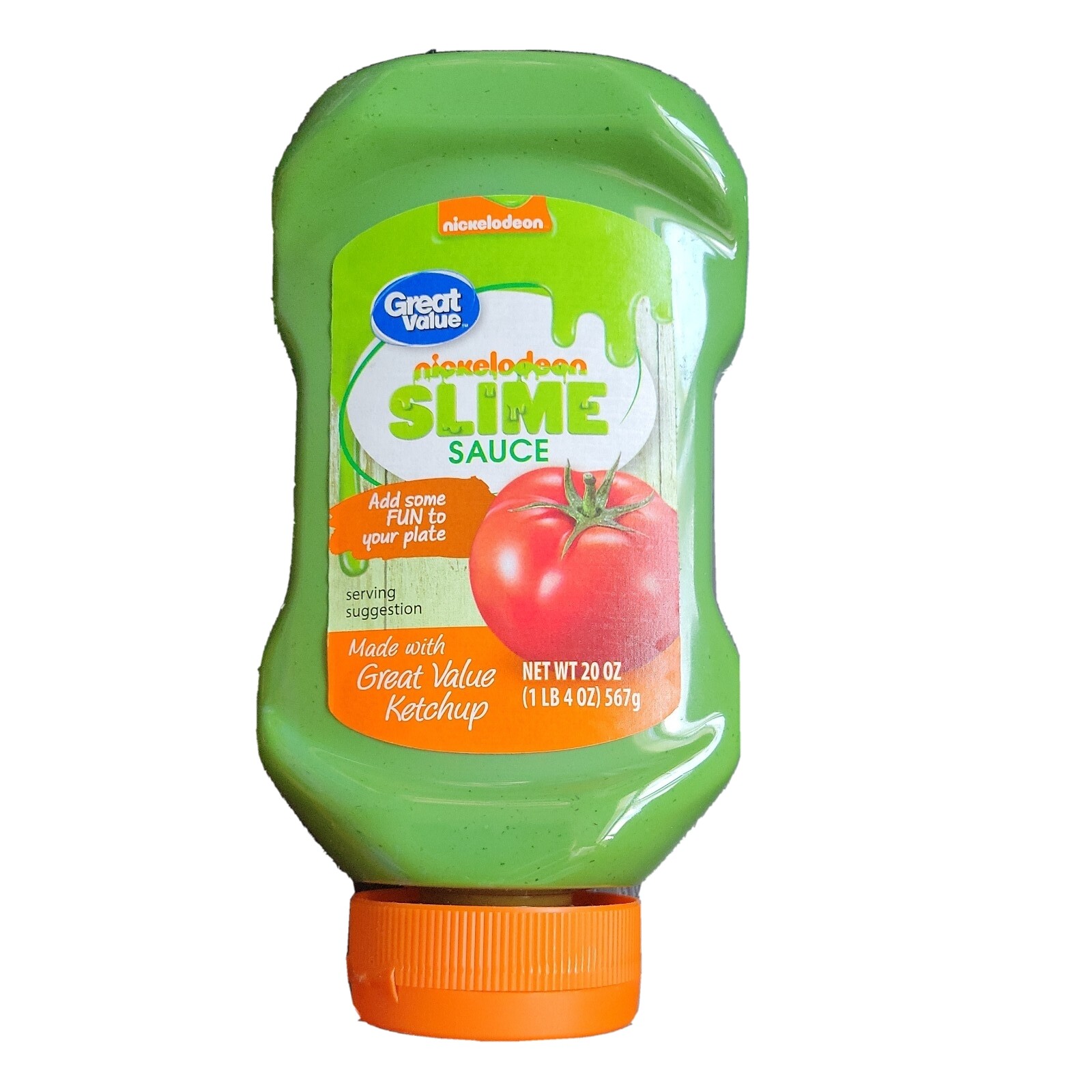 Nickelodeon Slime Sauce Green Ketchup Great Value Sealed Collector's ...