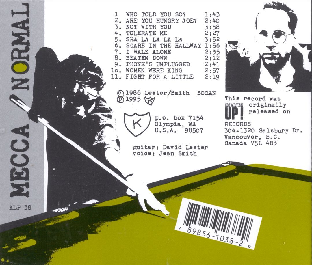 MECCA NORMAL MECCA NORMAL (1ST ALBUM) NEW CD 789856103829| eBay