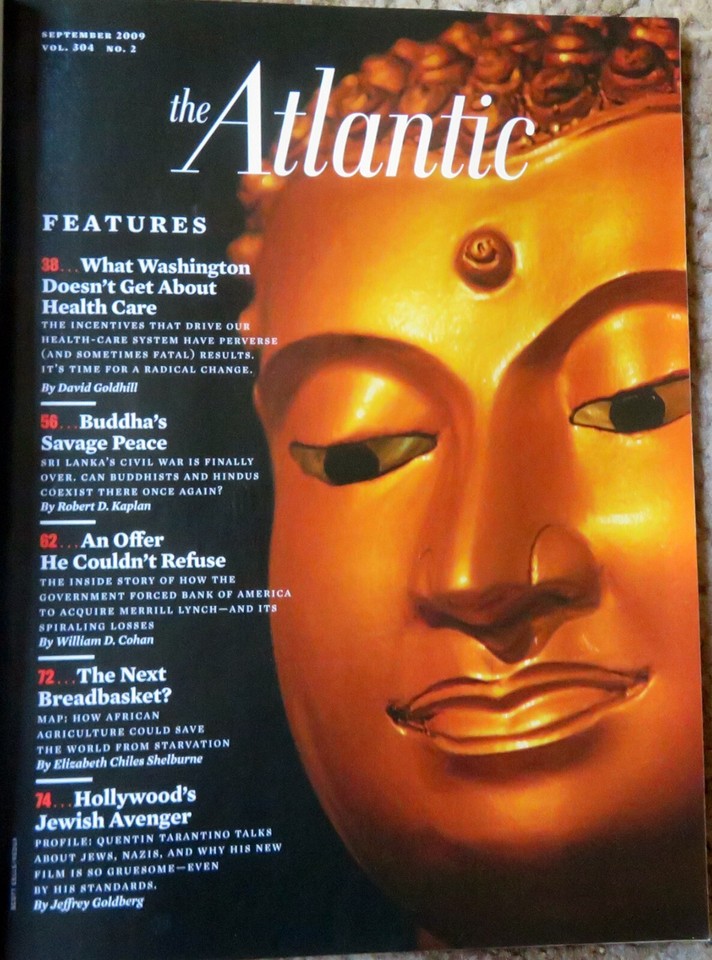 THE ATLANTIC Magazine - September 2009 - Obama Cover | eBay