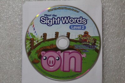 Meet the Sight Words - Level 2 (DVD, 2009) 15 Months to 6 Years ...