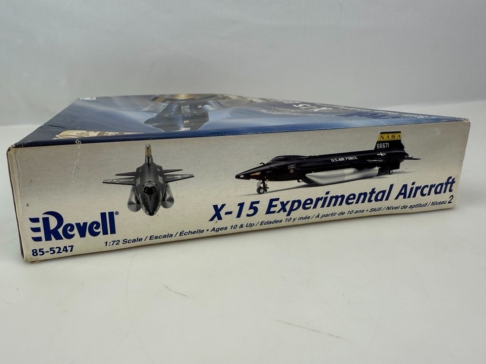 Revell X-15 Experimental Aircraft 1:72 Scale Plastic Model Airplane | eBay