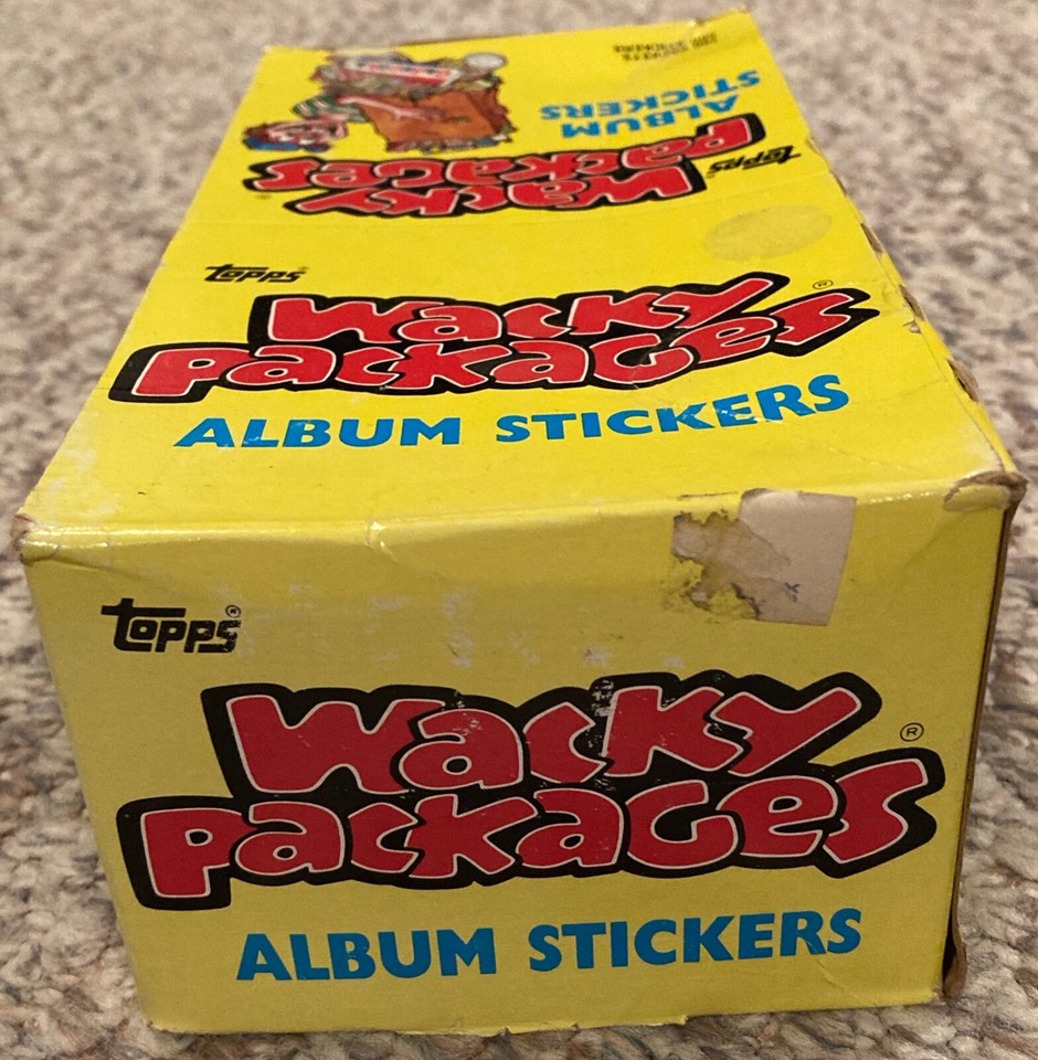 1986 Topps Wacky Packages Album Stickers Full 100ct Trading Card ...