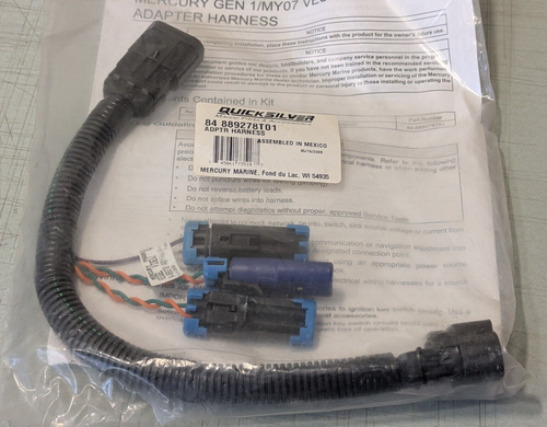 Genuine Mercury Outboard Vessel View Adapter Harness 84-889278T01 NEW ...