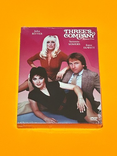 Three's Company Season 5 John Ritter Brand New Sealed 4 DVD Set Free ...