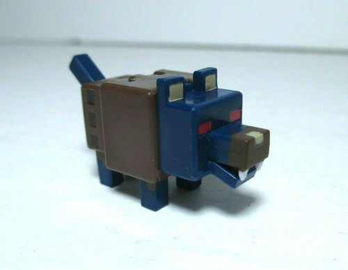 Minecraft Mini-Figures Spooky Series 9 1" Wolf Wolfman Figure Mojang | eBay