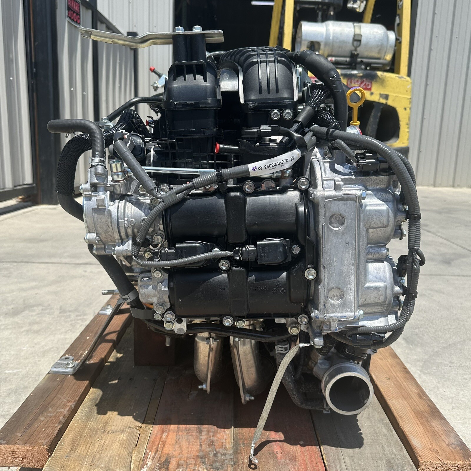 22-25 SUBARU WRX FA24 2.4L COMPLETE ENGINE MOTOR DROPOUT WITH TURBO 3K ...