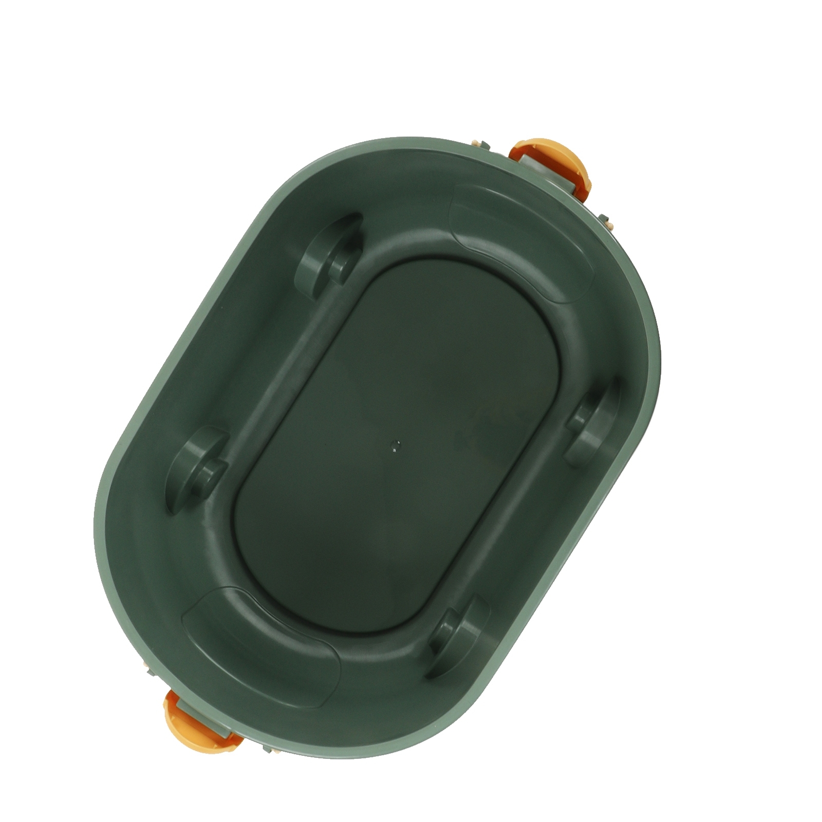 (Green Large)Toy Storage Box Multi Purpose Cute Duck Cover Plastic ...