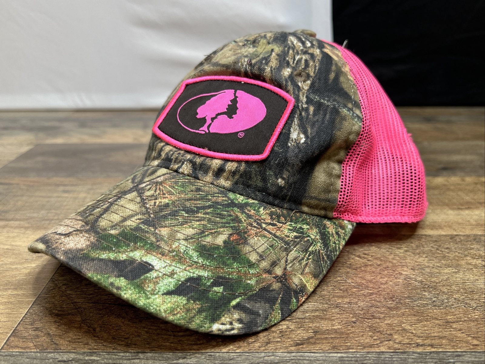 Women's Mossy Oak / Pink Camo Cap Hat New | eBay