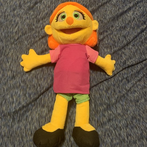 Large Julia Plush Sesame Street Sesame Place Autistic Girl. | eBay