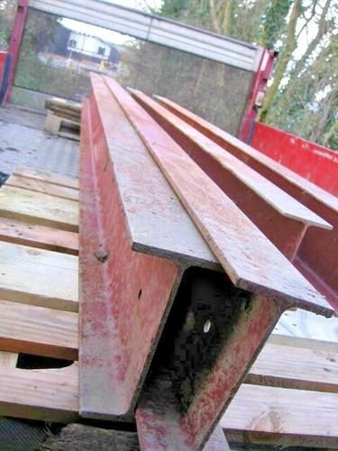 1. MTR OF USED RSJ- STEEL GIRDER 6x3, 7X4, 8X4 ETC 152x89, 178X102 ...