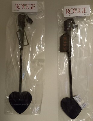 Mini Spade Paddle Black Heart Shape From Rouge RMSP1103BK | eBay