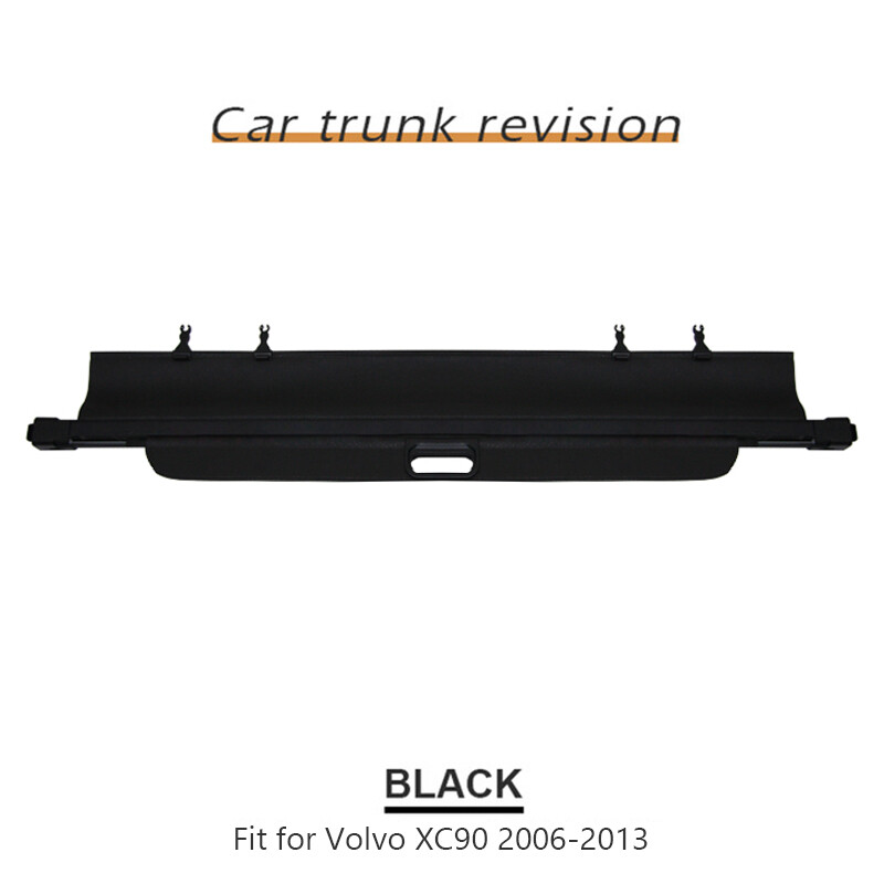 For VOLVO XC90 2006-2013 Retractable Rear Trunk Cargo Cover Luggage ...
