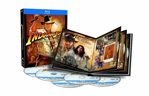 INDIANA JONES - THE COMPLETE ADVENTURES 5 DISC BLU RAY BOXSET U.S ...