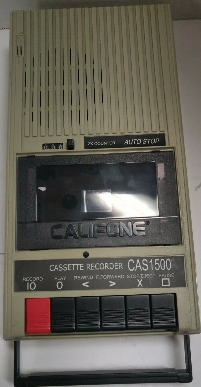Califone Cassette Recorder Model CAS1500 | eBay