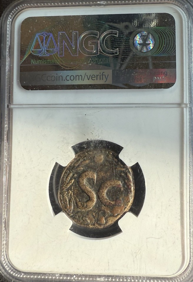 Nero as Caesar 50-54AD Antioch Syria Ae 24 Ancient Roman NGC | eBay