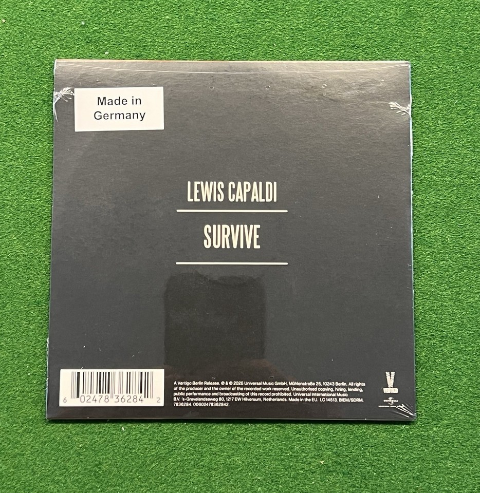 Lewis Capaldi Survive Original CD 💿 Brand New And Sealed | eBay UK