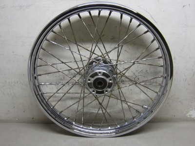Harley '00-'06 FXST, FXSTD, FXDWG 21" front wheel, twisted spokes ...