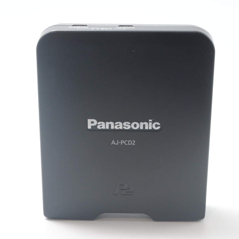 Panasonic AJ‑PCD2G Single‑Slot P2 Memory Card Drive Reader[Near Mint ...