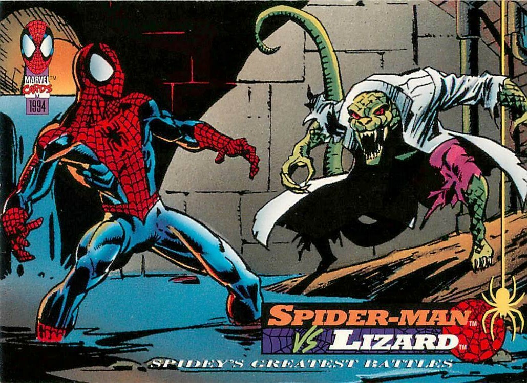 The Lizard Vs Spider Man