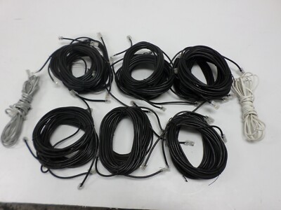 Used Lot of 23 Landline Phone Cords | eBay