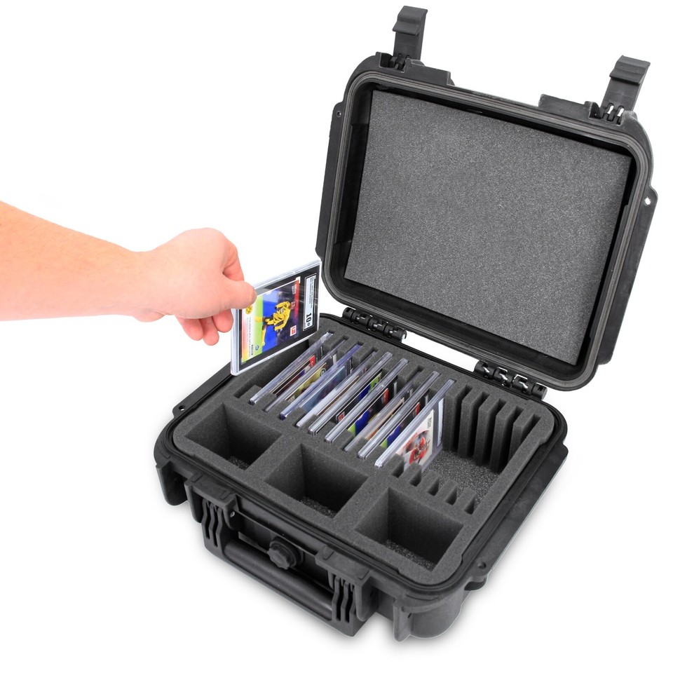 CM Graded Card Case Storage Box For SGC PSA Graded Cards & Top Loader ...