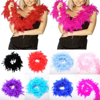 2M Happy Birthday Cosplay Feathers Shawl Scarves Boa Costumes Party ...