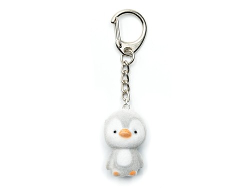 Penguin Keychain Miniblings Charm Key Ring Flock Light | eBay