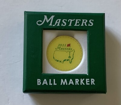 2021 Masters ball marker augusta national golf pga new | eBay