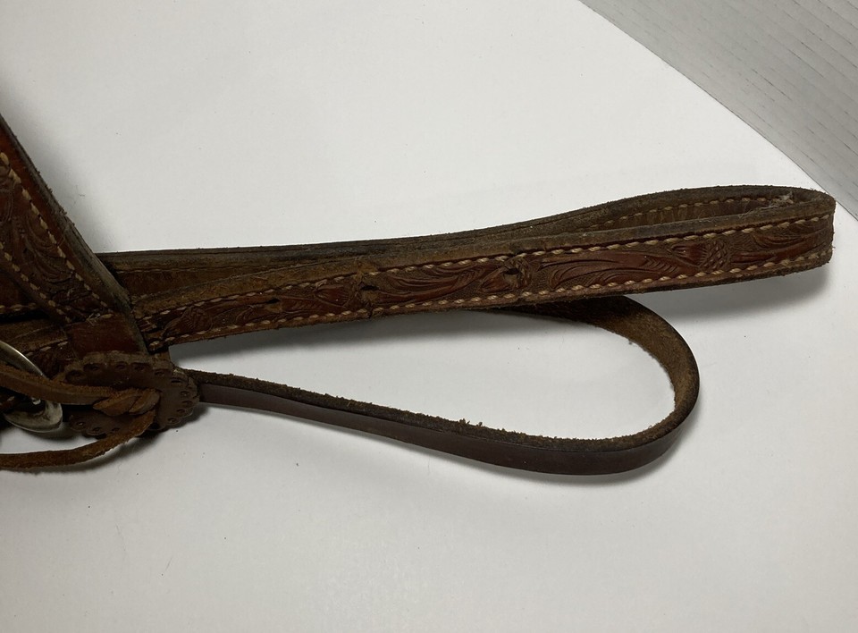 Horse Leather Harness Brass Bit Bridle Equestrian Tack Set | eBay