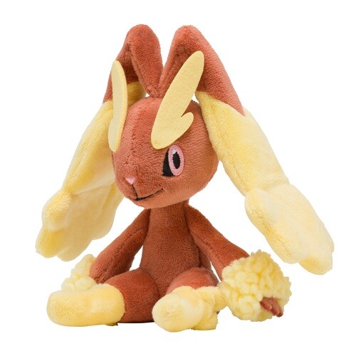 Pokemon Center Original Pokemon fit Mini Plush #428 Lopunny doll Toy ...